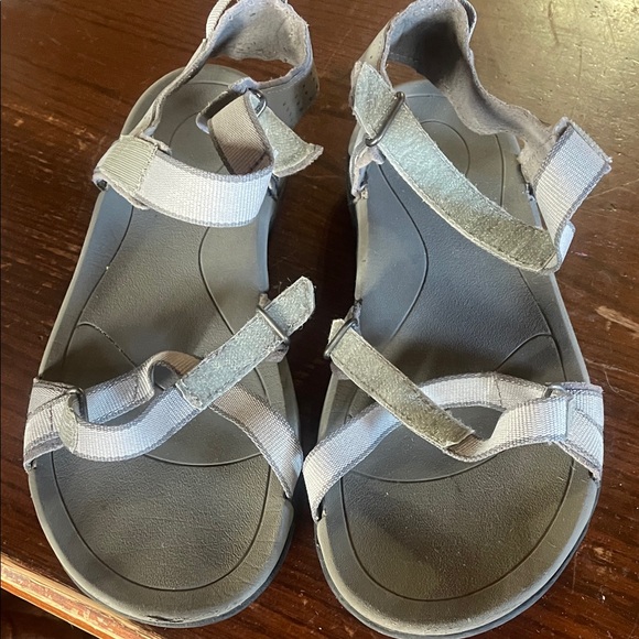 Teva | Shoes | Teva Mens Gray Strap Sandals | Poshmark